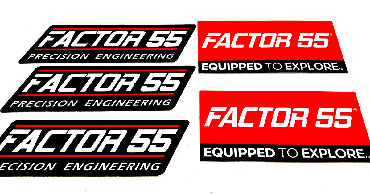 Factor 55 Sticker Pack – Factor55